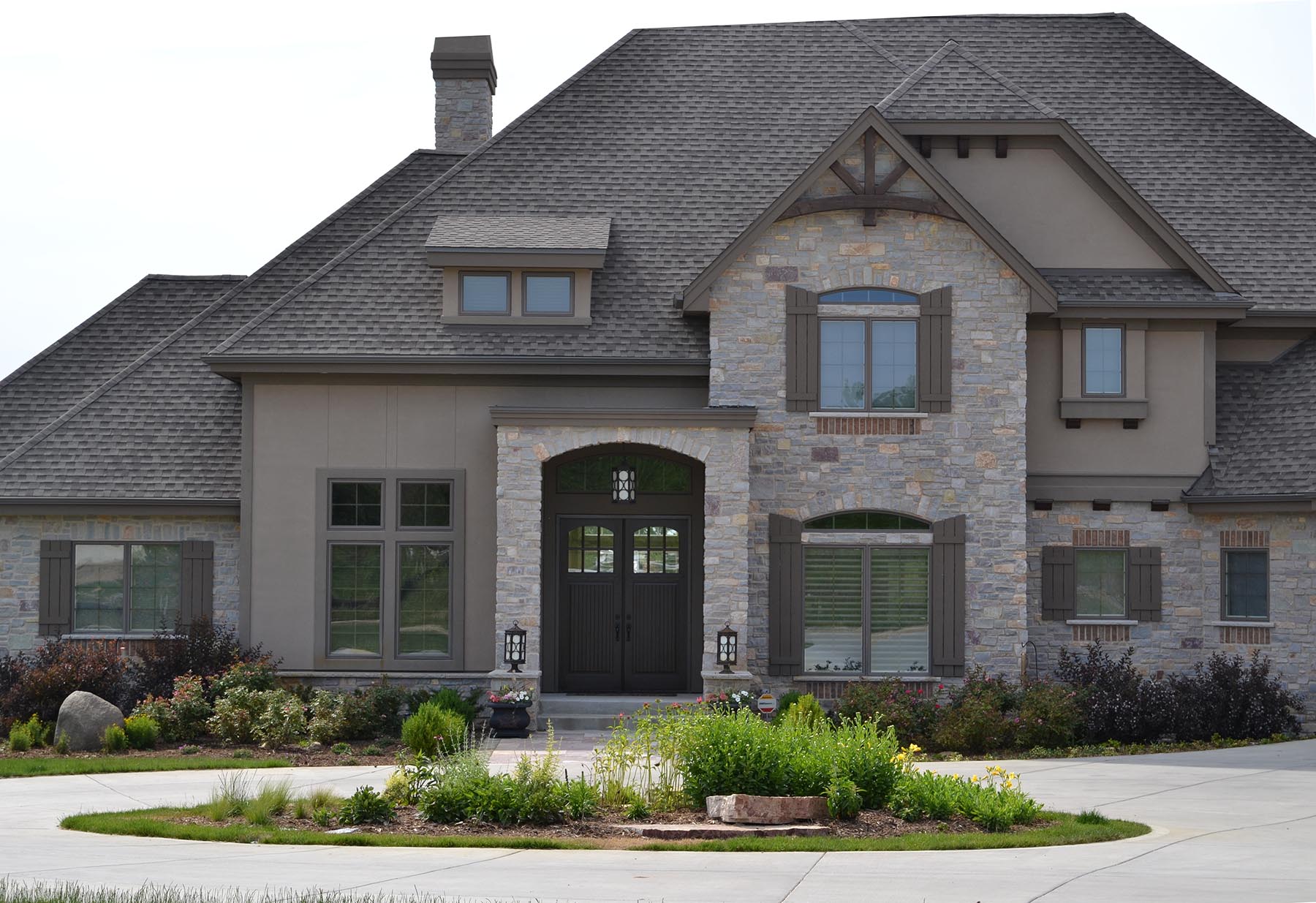 French Manor Model Home: Zach Building Co.